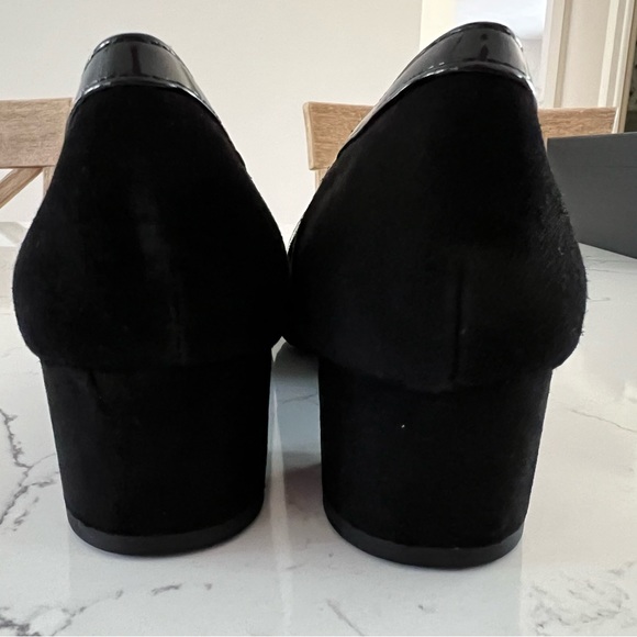 Anne Klein | Shoes | Nwot Anne Klein Flex Hubert Black Suede Heel ...